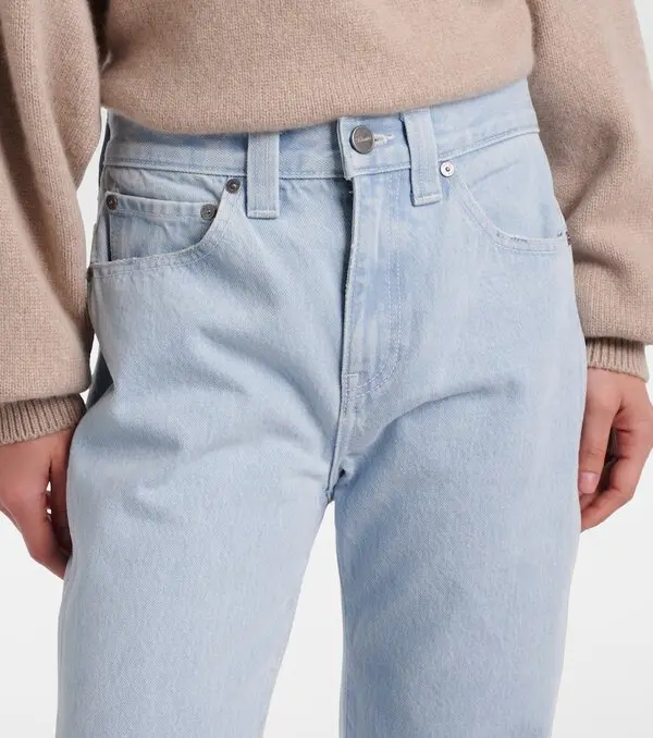 Khaite Farley Straight Jeans - Blue