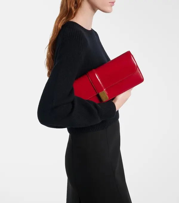 Khaite Blake Clutch - Red