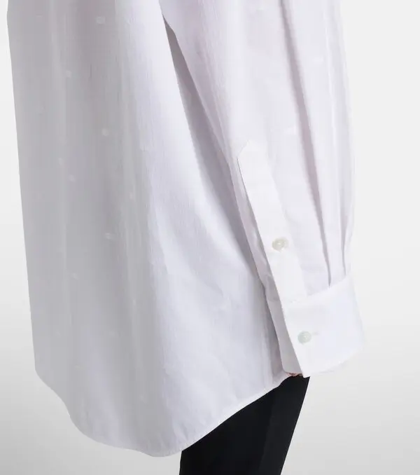 Gucci Gg Checked Cotton Poplin Shirt