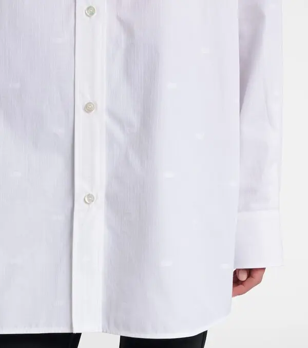 Gucci Gg Checked Cotton Poplin Shirt