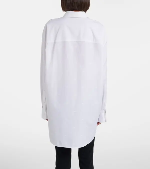 Gucci Gg Checked Cotton Poplin Shirt