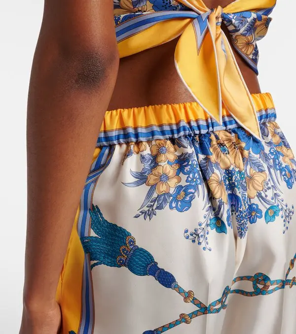 Gucci Silk Twill Bermuda Shorts