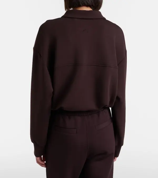 Varley Sian Half-zip Sweatshirt - Brown