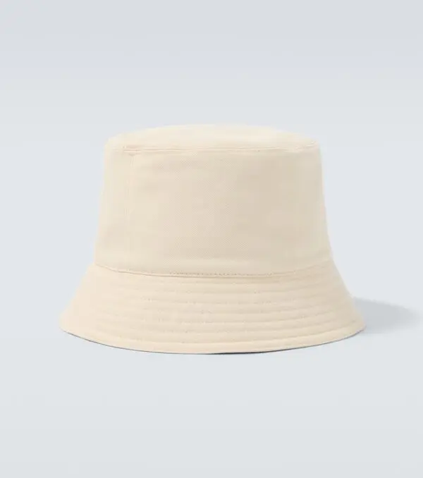 Prada Cotton Gabardine Bucket Hat