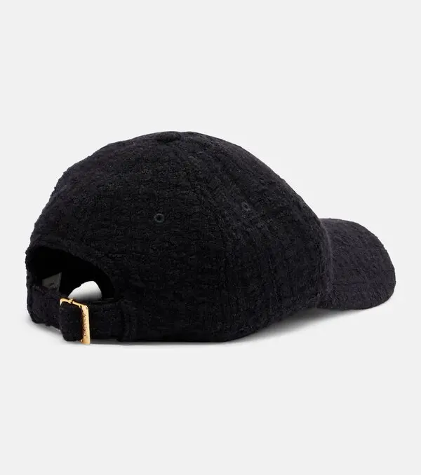 Saint Laurent Wool Baseball Cap