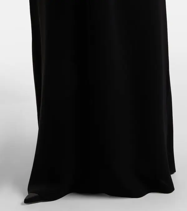 Max Mara Elegant Cady Gown - Black