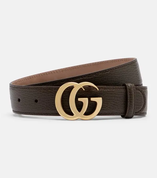 Gucci Gg Marmont Leather Belt