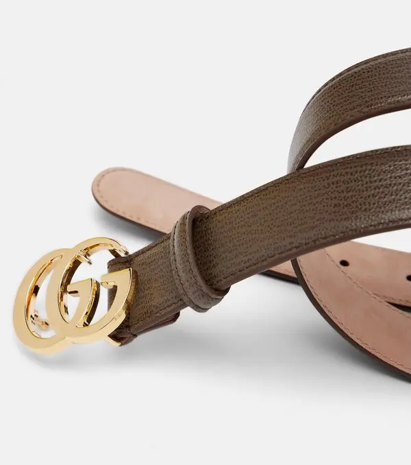 Gucci Gg Marmont Leather Belt
