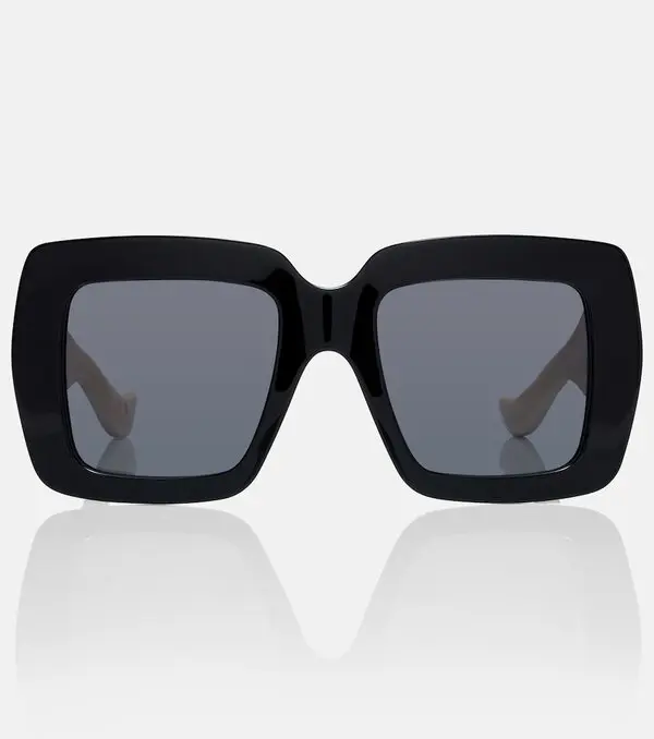 Valentino Garavani Viva Superstar Square Sunglasses - Black