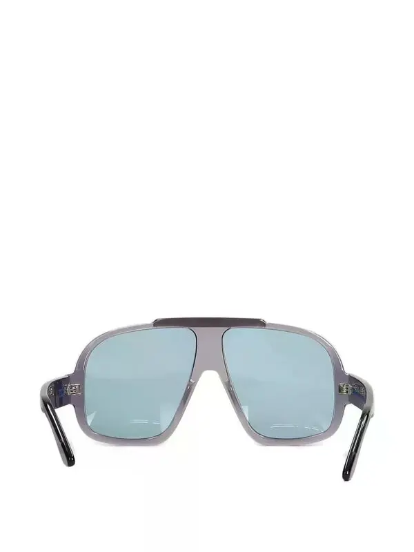 282US Pilot Frame Oversized Sunglasses