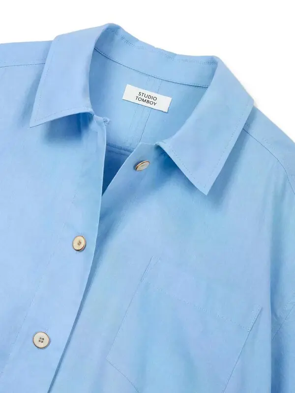 STUDIO TOMBOY Oversized Short-sleeve Shirt
