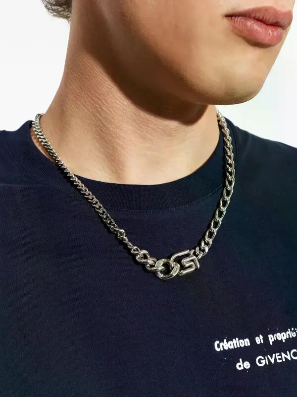 Givenchy G Link Curb-chain Necklace