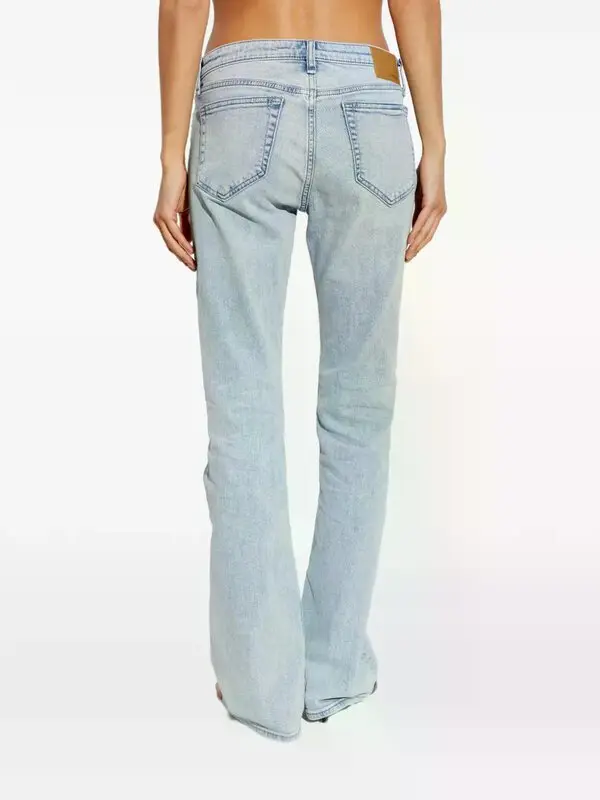 Rag & Bone Light Faded Effect Jeans - Blue