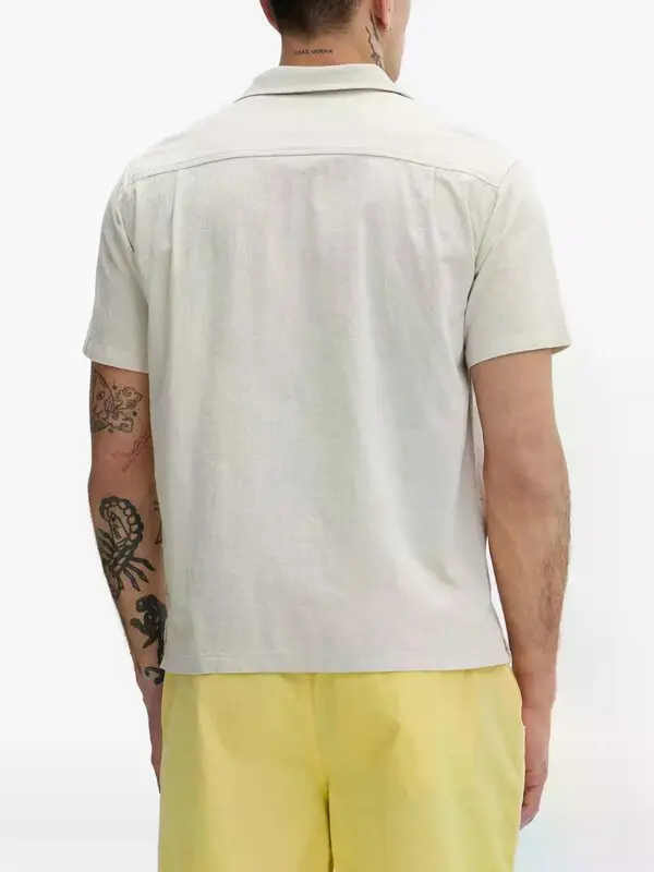 Hurley Bamboo-embroidered Short-sleeve Shirt