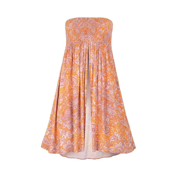 MORRATO BALI Kinvara Mini Cover Up Livia Saffron - Yellow