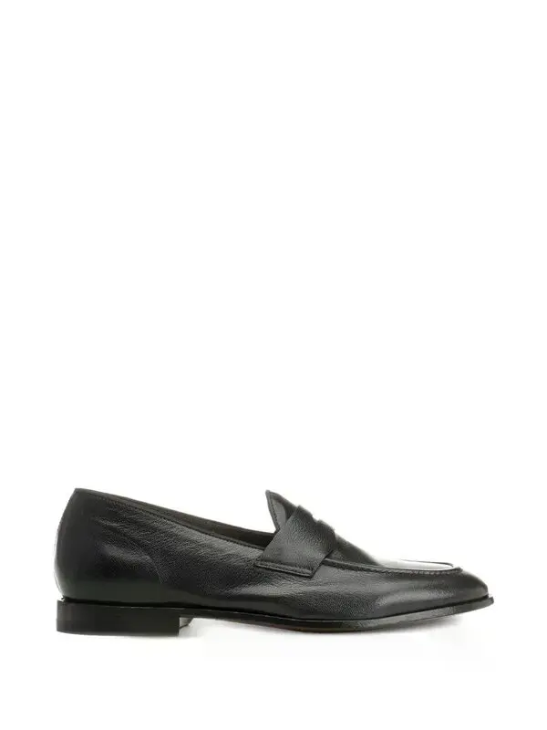 AL DUCA D’AOSTA 1902 Athens Pebble-grain Leather Loafers