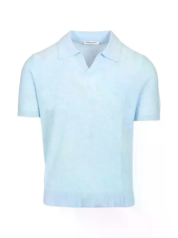 AL DUCA D’AOSTA 1902 Moss-stitch Cotton Polo Shirt
