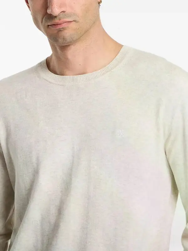 Calvin Klein Embroidered Crew Neck Sweater