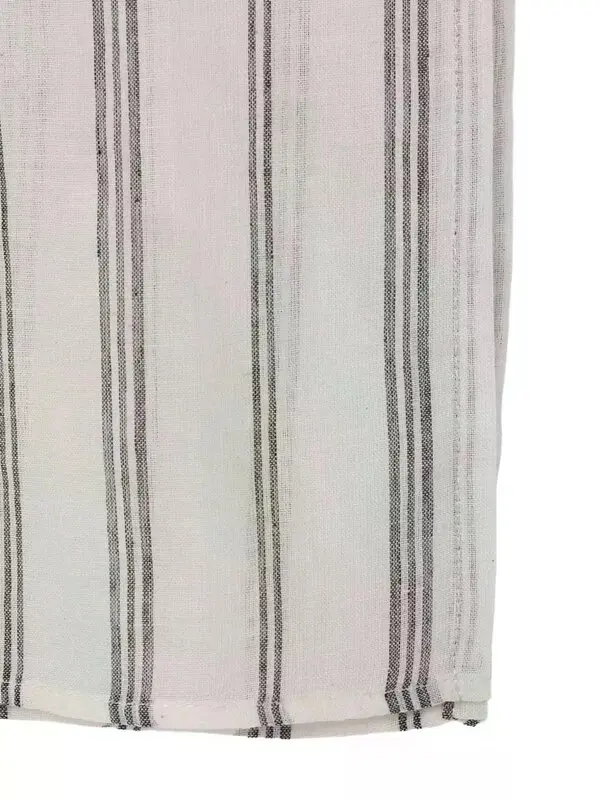 Yohji Yamamoto Striped Short-sleeve Shirt