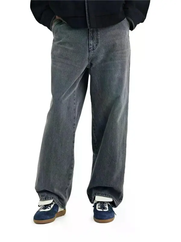 SOLID HOMME Faded Effect Jeans