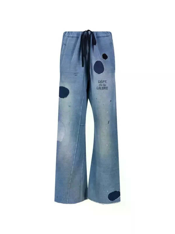 GALLERY DEPT. Logo-print Patched Track Pants