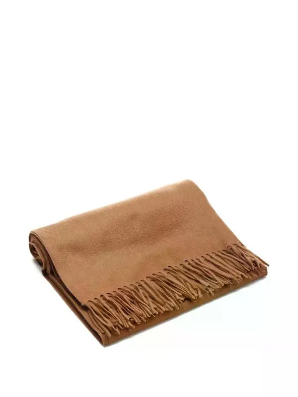 AL DUCA D’AOSTA 1902 Fringed-edge Cashmere Scarf - Neutrals