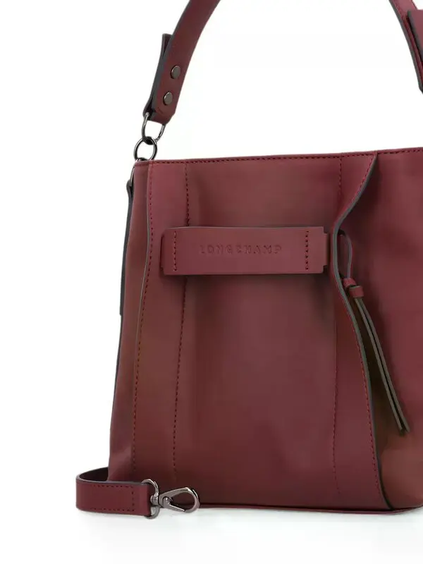 Longchamp 3d Leather Tote Bag