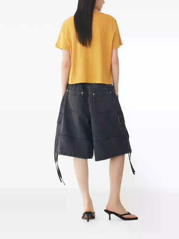 STUDIO TOMBOY Embroidered Logo T-shirt - Yellow