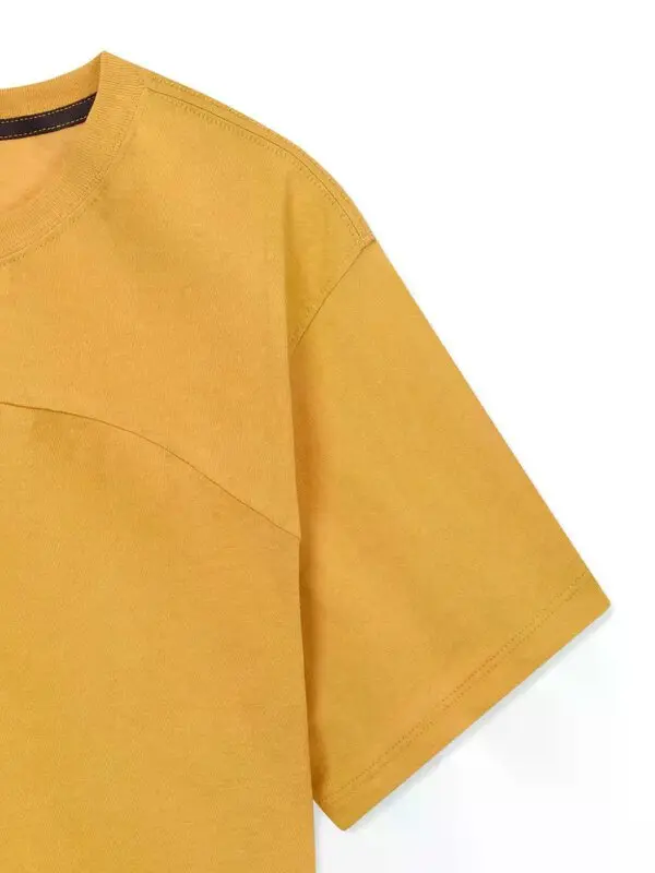 STUDIO TOMBOY Embroidered Logo T-shirt - Yellow