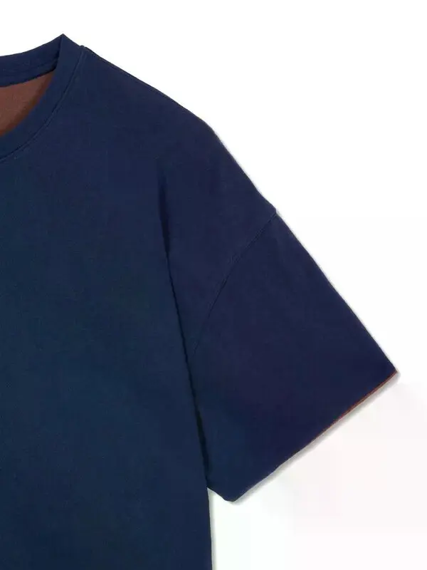 STUDIO TOMBOY Ribbon Detail T-shirt - Blue
