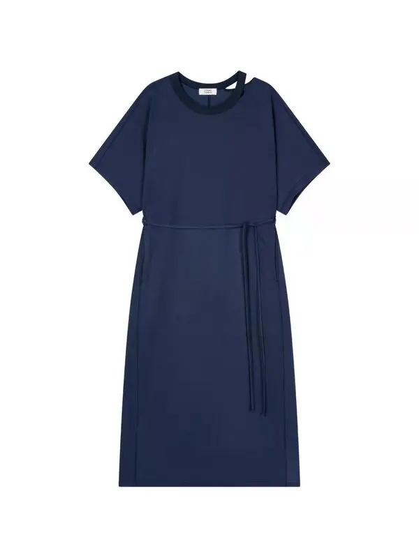 STUDIO TOMBOY Cut-out Belted Maxi Dress
