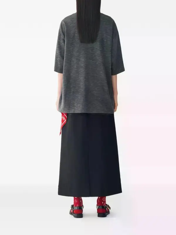 STUDIO TOMBOY Long Skirt With Drawstring Waist