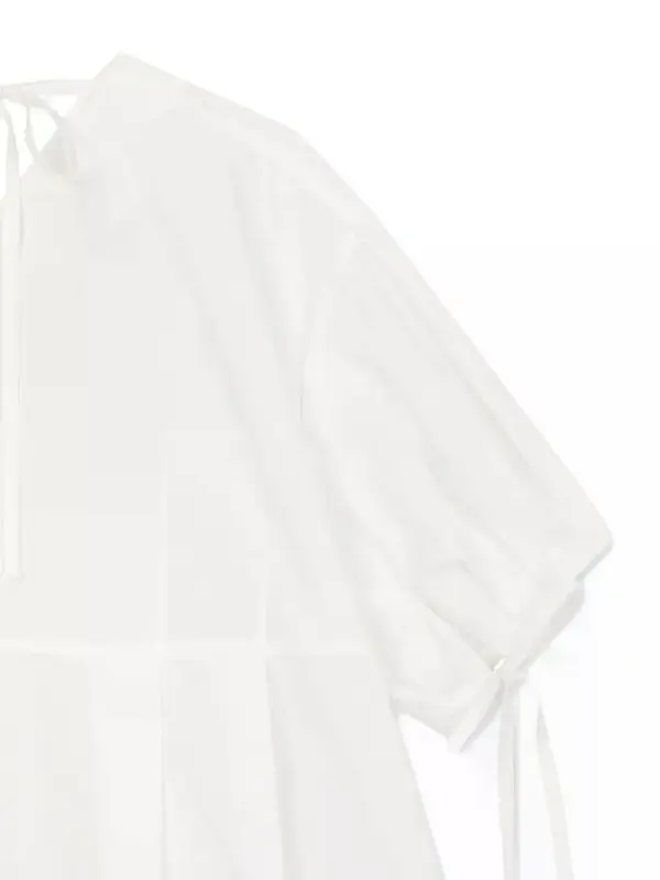 STUDIO TOMBOY Puff-sleeve Tie-fastening Blouse