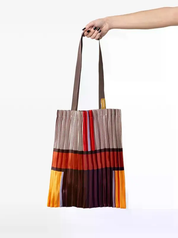 MULTITUDES BAGS Bagheria Pleated Tote Bag