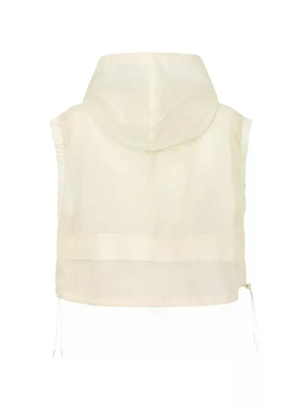 STUDIO TOMBOY Hooded Drawstring Gilet