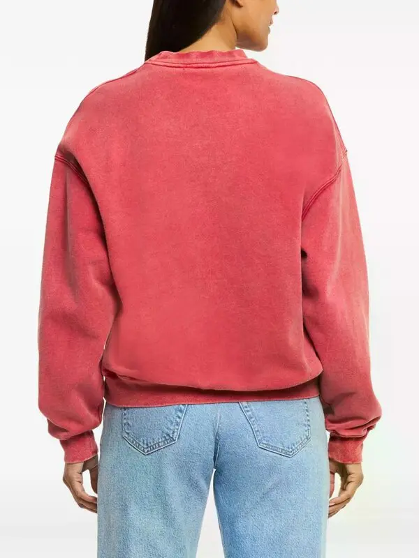 Cinq À Sept Logo Print Washed Sweater