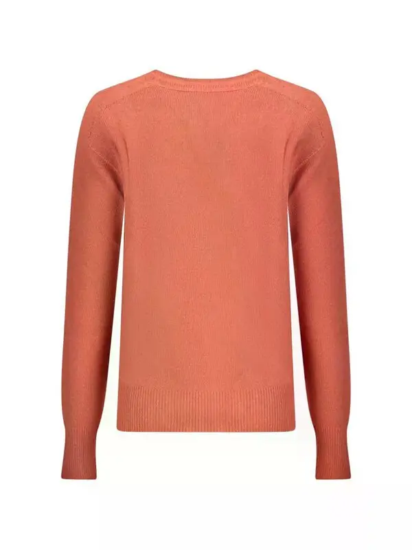 NORTH SAILS V-neck Long-sleeve Sweater - Orange