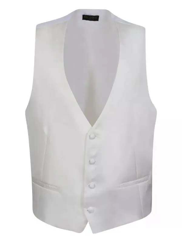 DELL'OGLIO Button Waistcoat