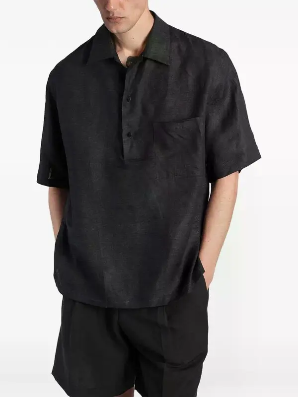 COSTUMEIN Polx Short-sleeve Polo Shirt - Black