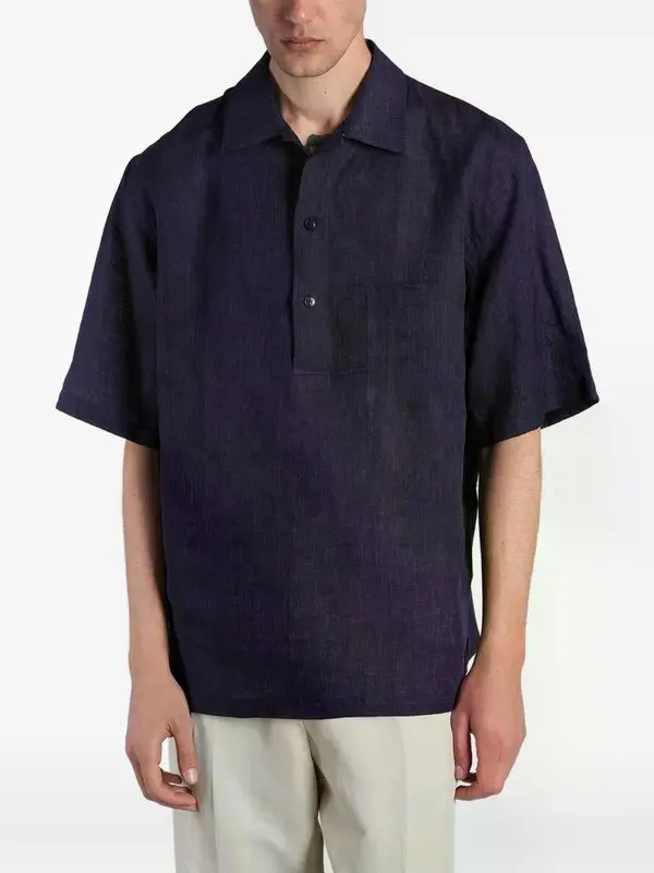 COSTUMEIN Polx Short-sleeve Polo Shirt - Blue