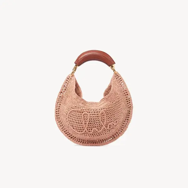 Chloé Summer Banana Hobo Bag - Summery Beige