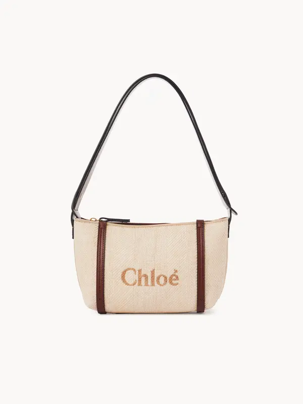 Chloé Raffia Carry Shoulder Bag - Hot Sand