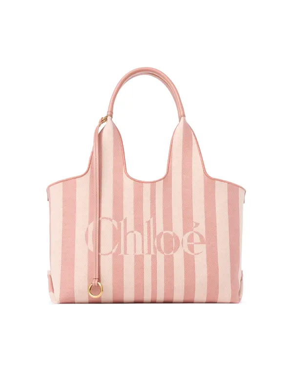 Chloé Jacquard East-west Tote Bag - Nougat