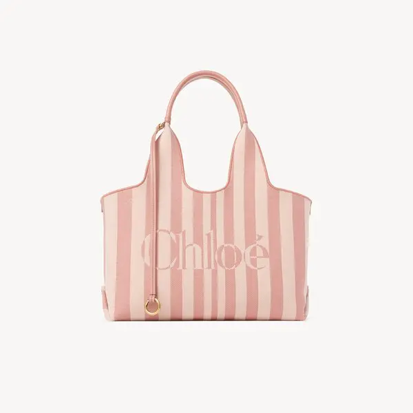 Chloé Jacquard East-west Tote Bag - Nougat