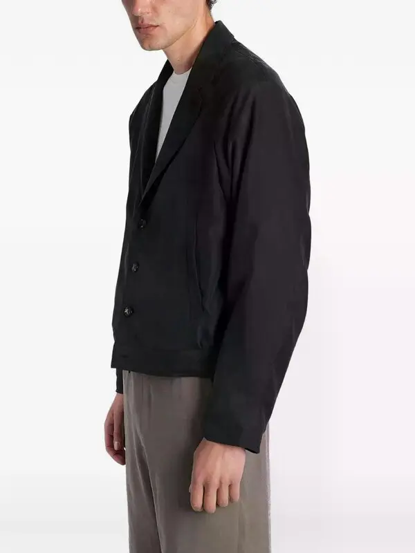 Emporio Armani Pleated Detail Jacket