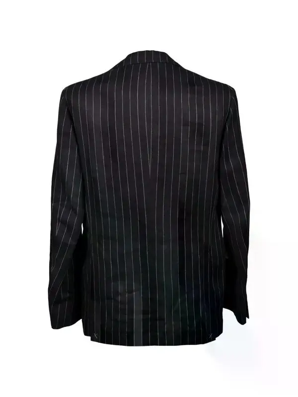 Brunello Cucinelli Pinstripe-pattern Linen Jacket