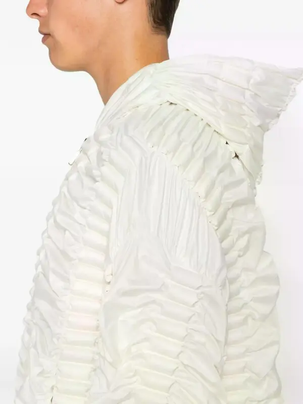RAXXY Ruched Hooded Jacket