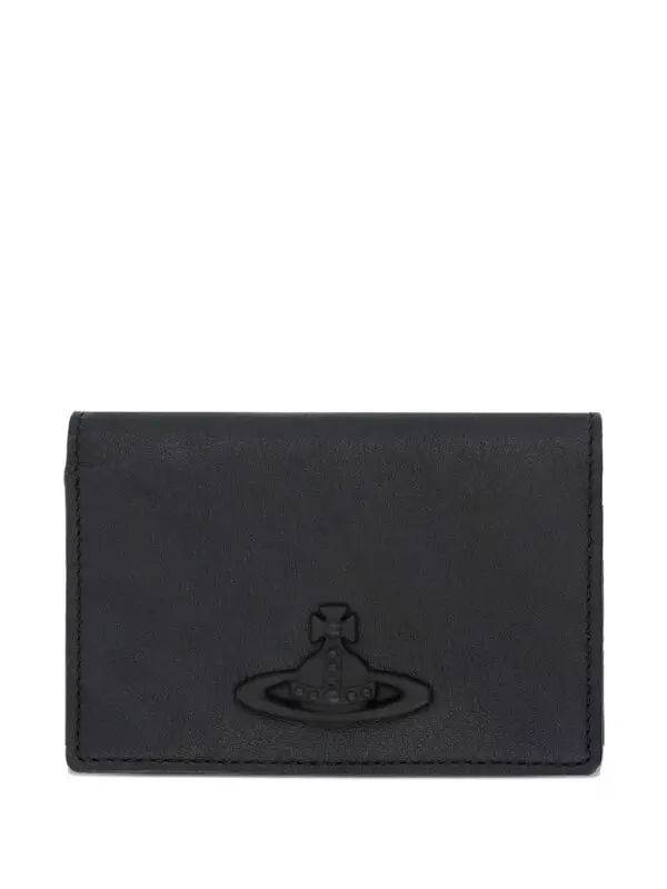 VIVIENNE WESTWOOD Orb-plaque Leather Wallet