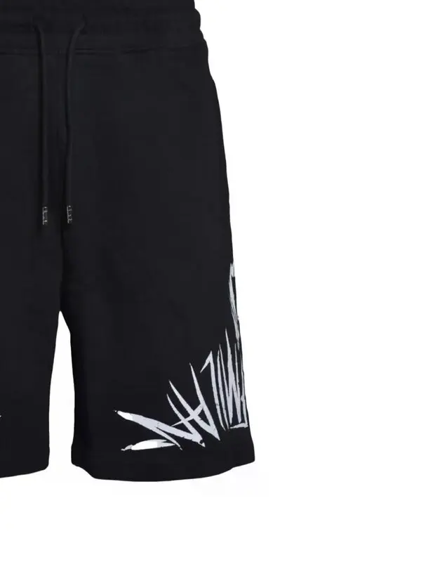 COUNTY OF MILAN Logo Print Track Shorts