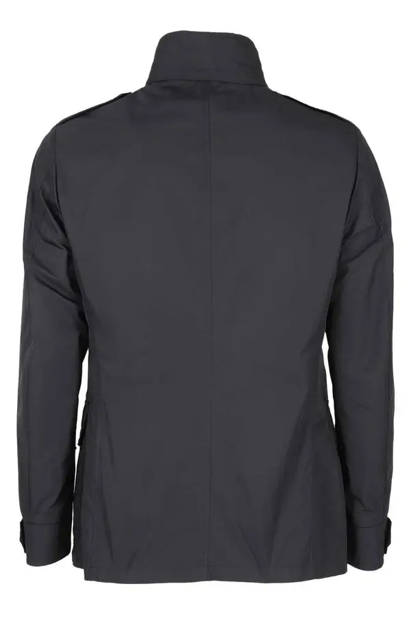 MOORER Porto Lightweight Jacket - Black